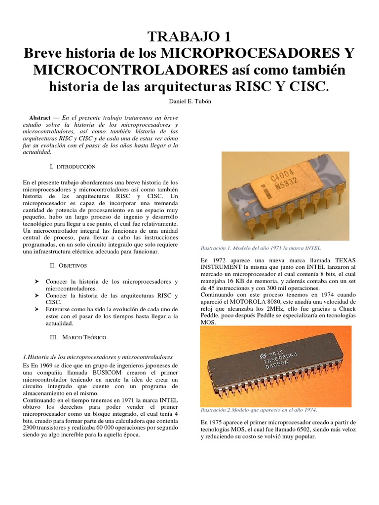 Practica 3 | PDF | Microprocesador | Microcontrolador