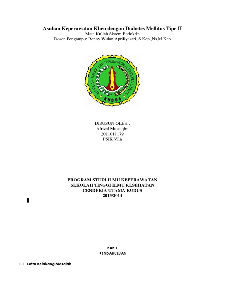 Askep DM Tipe 2 | PDF