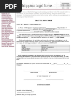 Chattel Mortgage Sample Form | PDF | Mortgage Law | Natural Resources Law