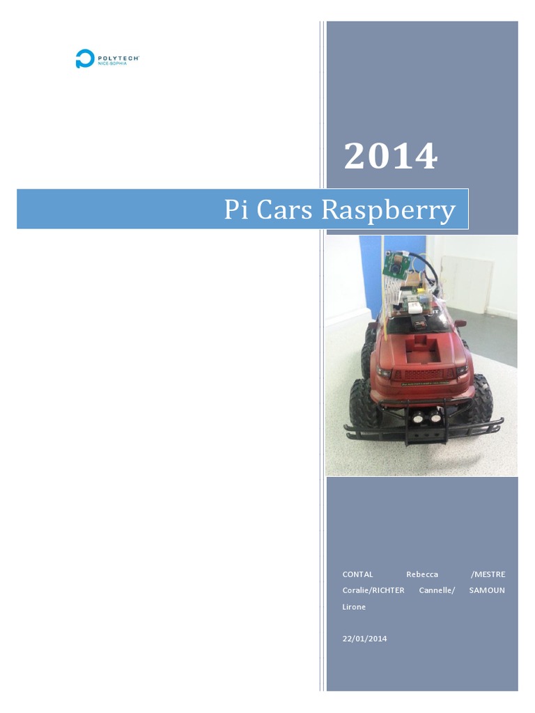 Pi Cars Raspberry: Contal Rebecca /mestre Coralie/RICHTER Cannelle ...