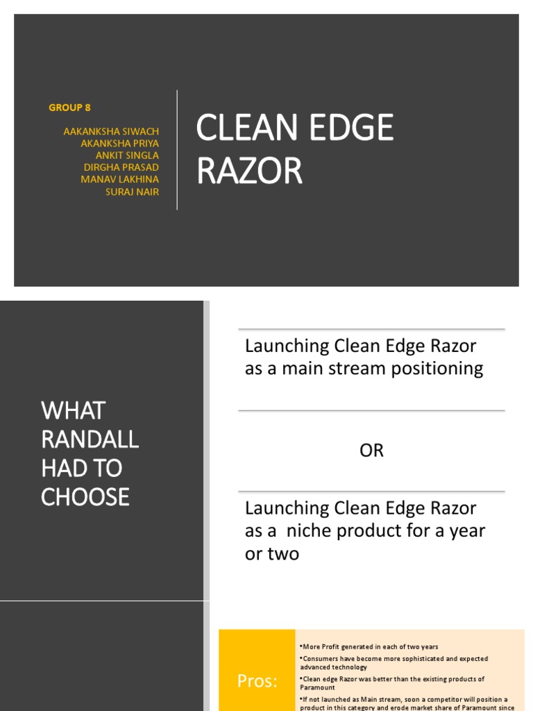 Clean Edge Razor | PDF