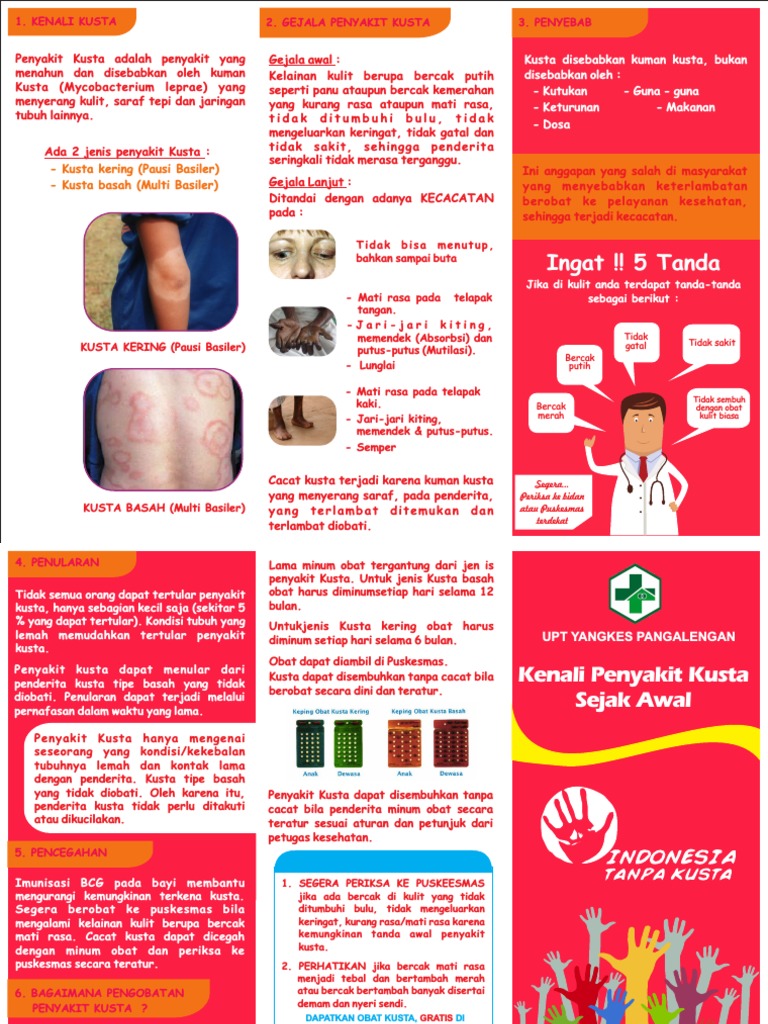 Panduan Mengenal dan Mencegah Kusta | PDF