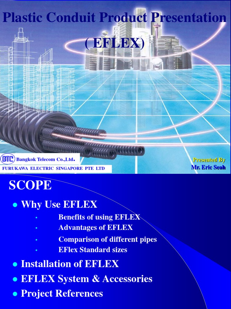 EFLEX Presentation | PDF | Pipe (Fluid Conveyance) | Building