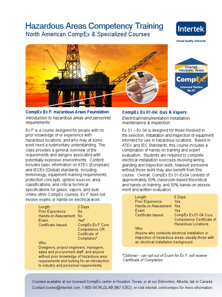 CompEx NA Course Descriptions | PDF | Engineering | Science