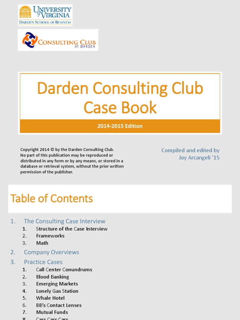 2014-2015 Darden Case Book | PDF | Demand | Strategic Management