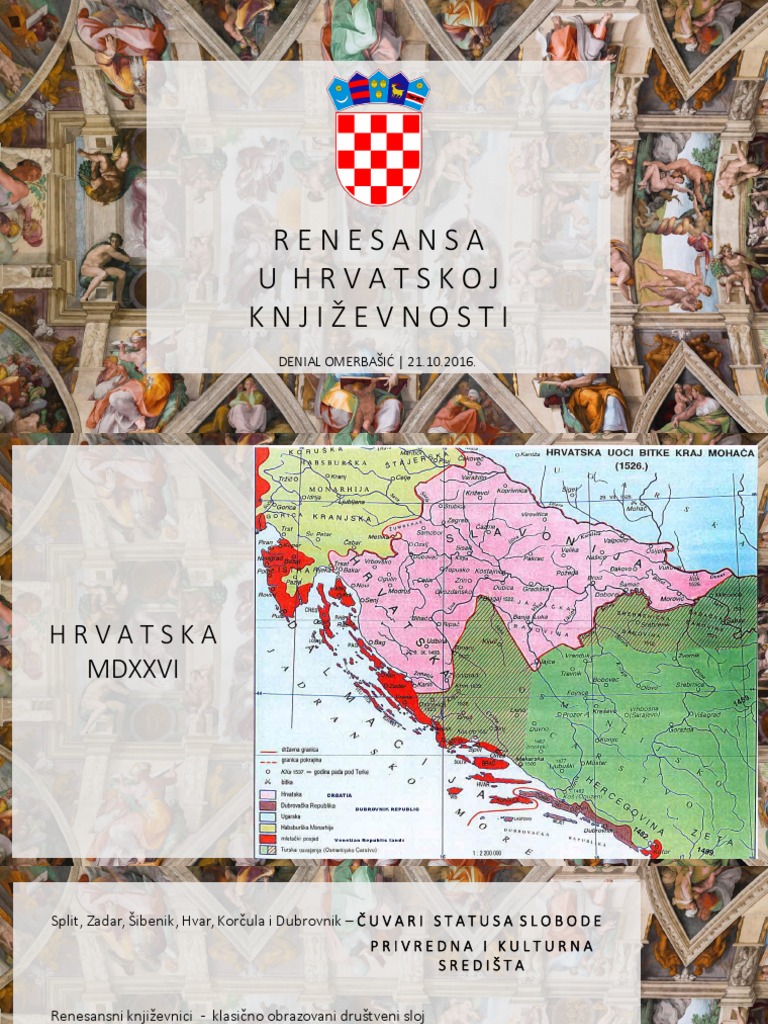 Renesansa U Hrvatskoj Knjizevnosti | PDF