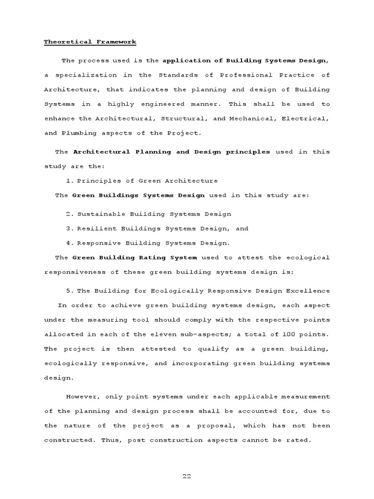 3 Theoretical Framework | PDF | Green Building | Sustainability