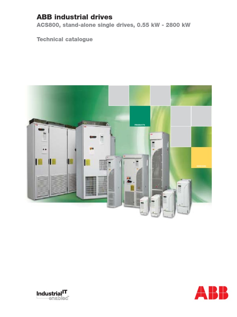 ACS800 Stand Alone Single Drives Rev A W Bookmarks Updated13012005 ...