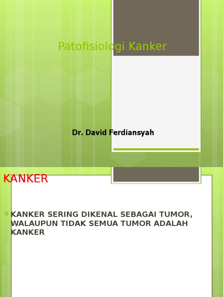 Patofisiologi Kanker | PDF