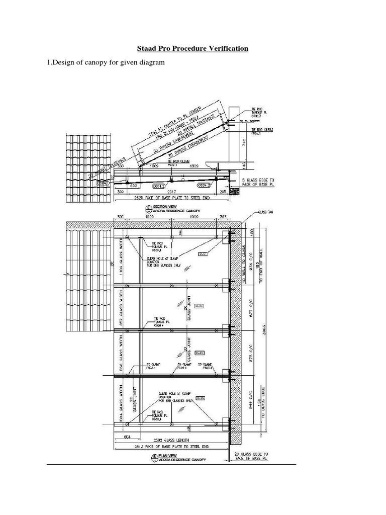 Staad Pro Procedure | PDF
