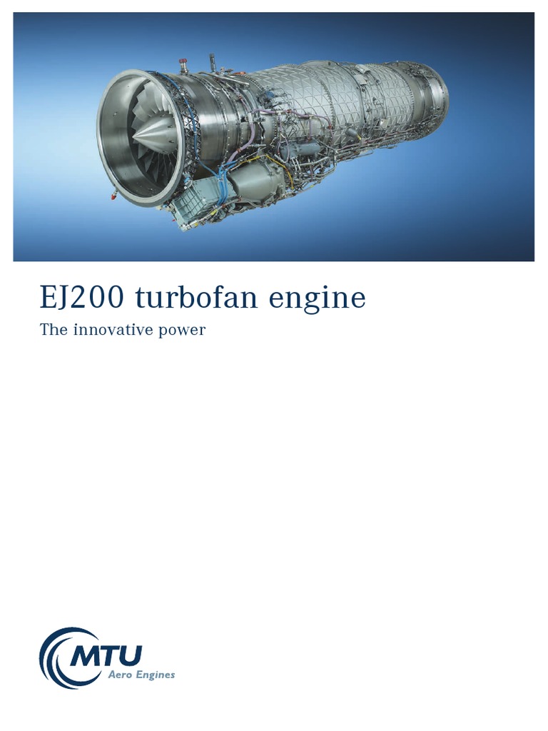 EJ200 Turbofan Engine: The Innovative Power | PDF | Internal Combustion ...