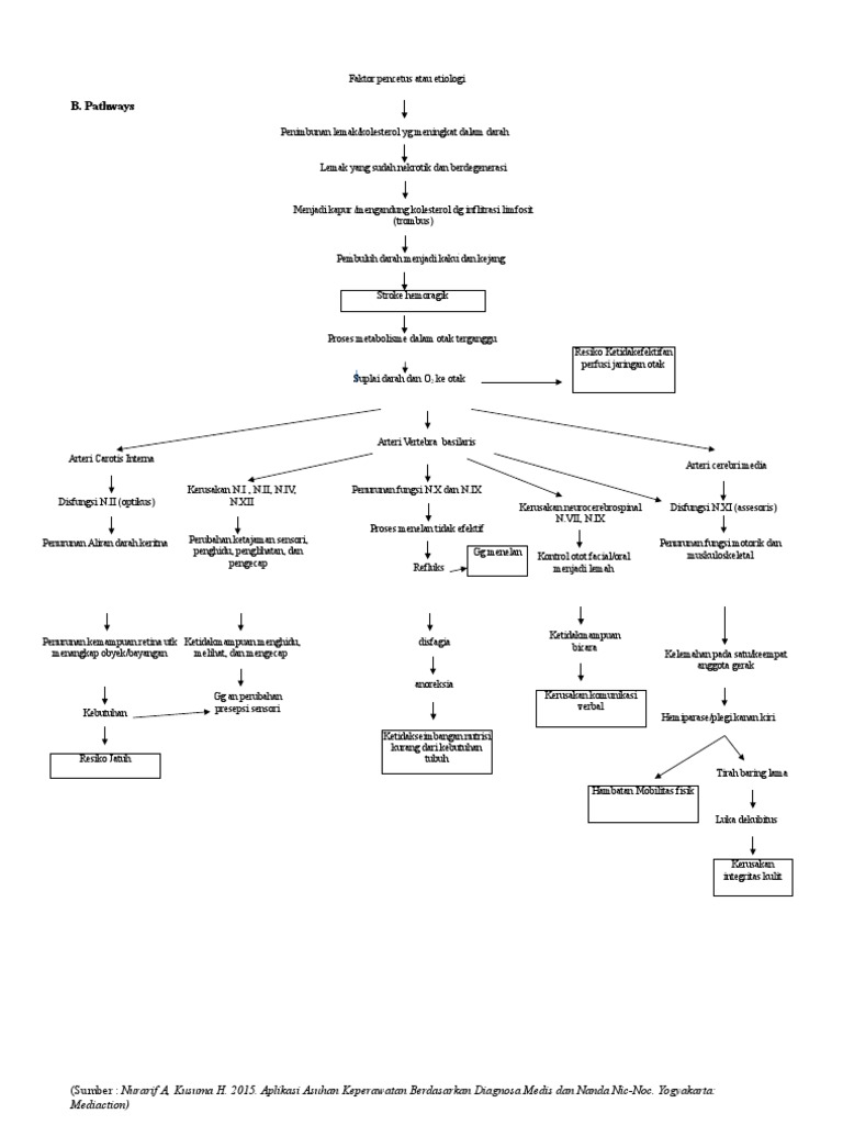 Pathway Stroke dan Defisit Neurologis | PDF