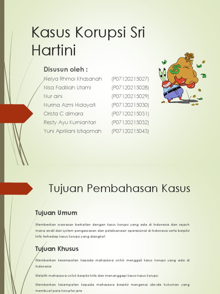 Kasus Korupsi Sri Hartini | PDF | Politik | Ilmu Sosial