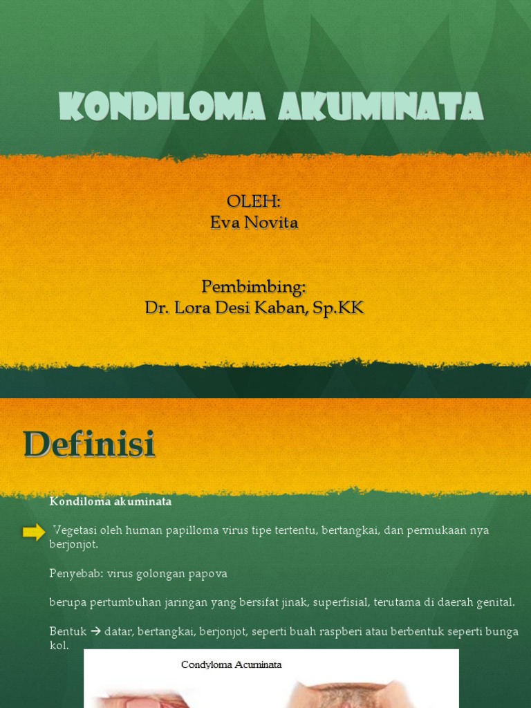 Kondiloma Akuminata PPT 2 | PDF