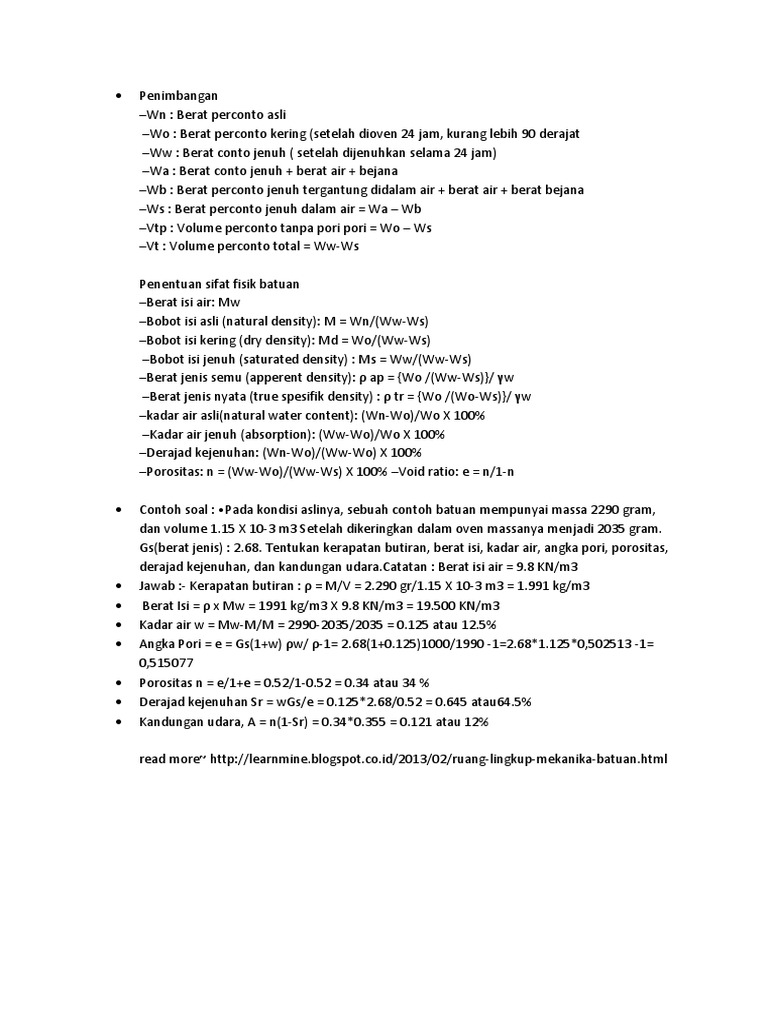 Contoh Soal Mekbat | PDF