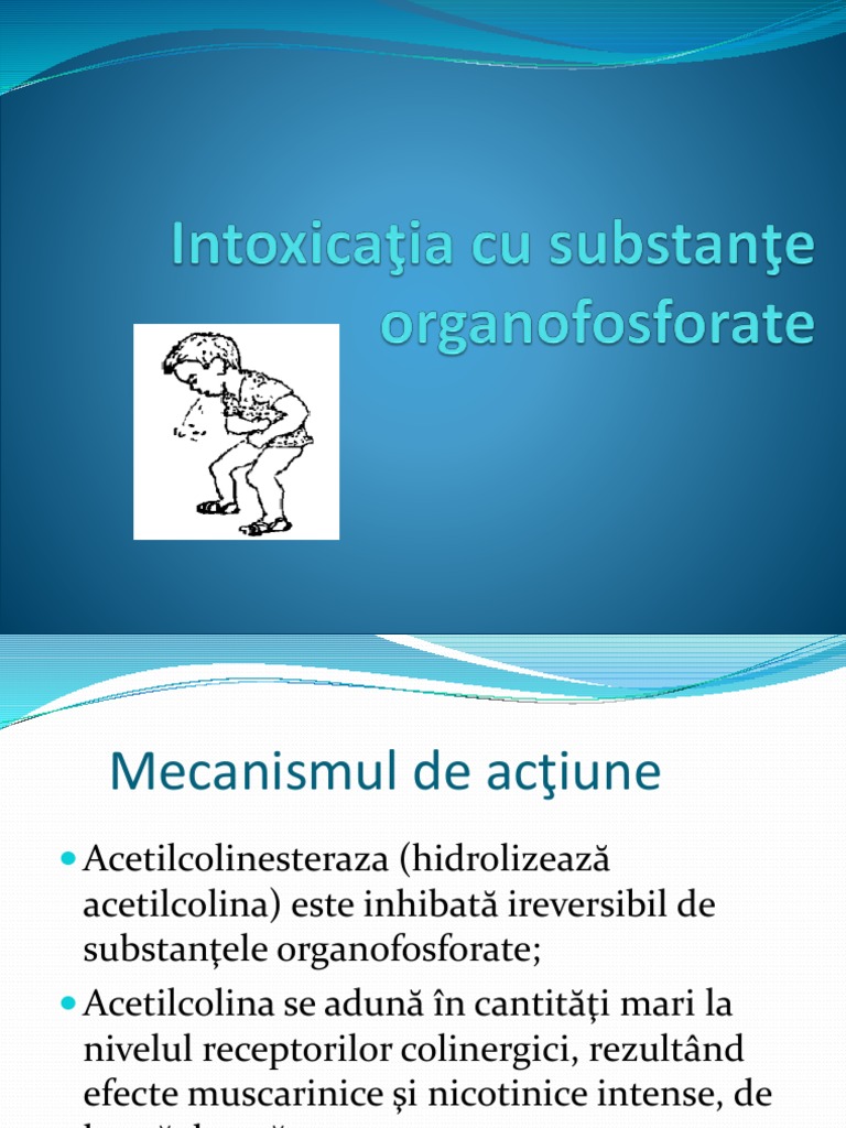 Intoxicatia Cu Substante Organofosforate | PDF