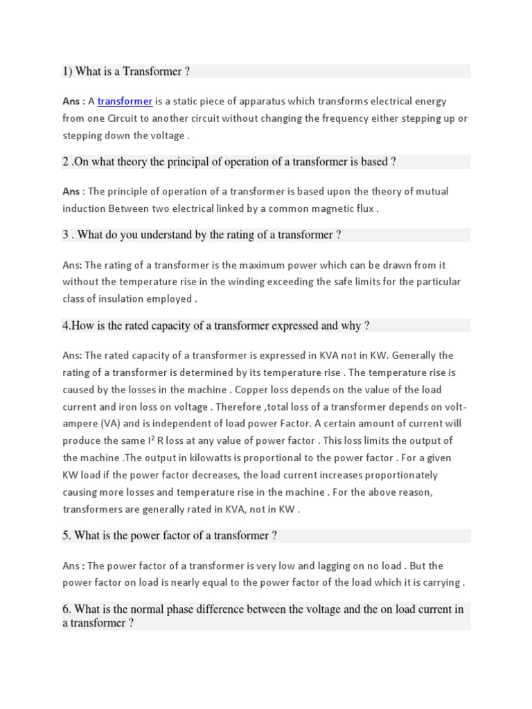 An In-Depth Look at Transformers: Answers to Frequent Interview ...