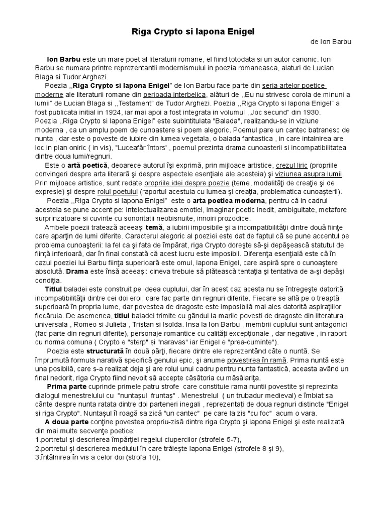 Riga Crypto Si Lapona Enigel | PDF