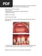 Tabel Waktu Erupsi Gigi | PDF | Seni & Disiplin Bahasa | Kajian Bahasa ...