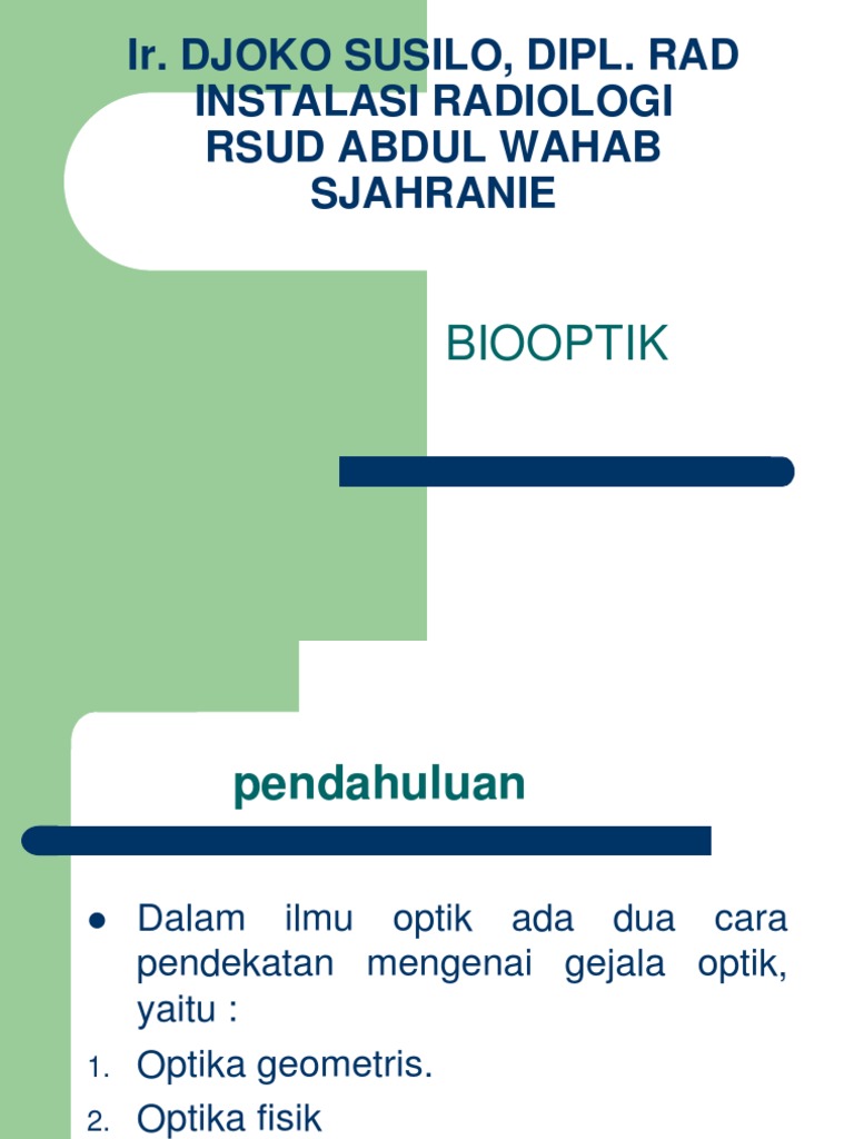 Bio Optik | PDF