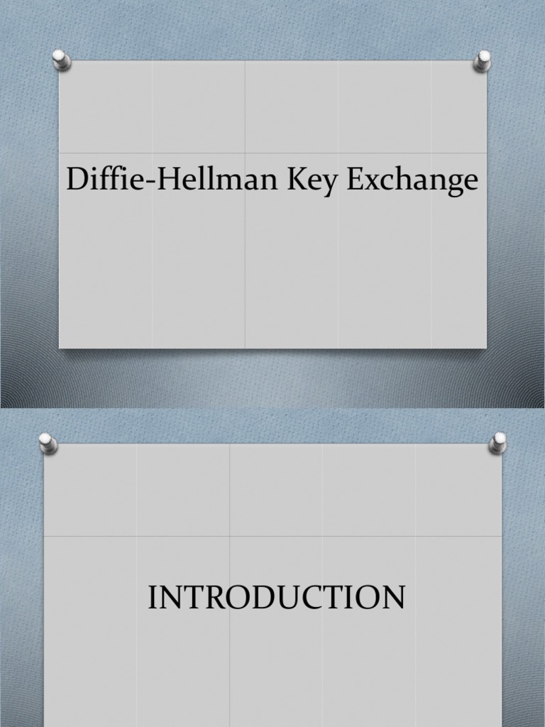 Diffie-Hellman Key Exchange | PDF