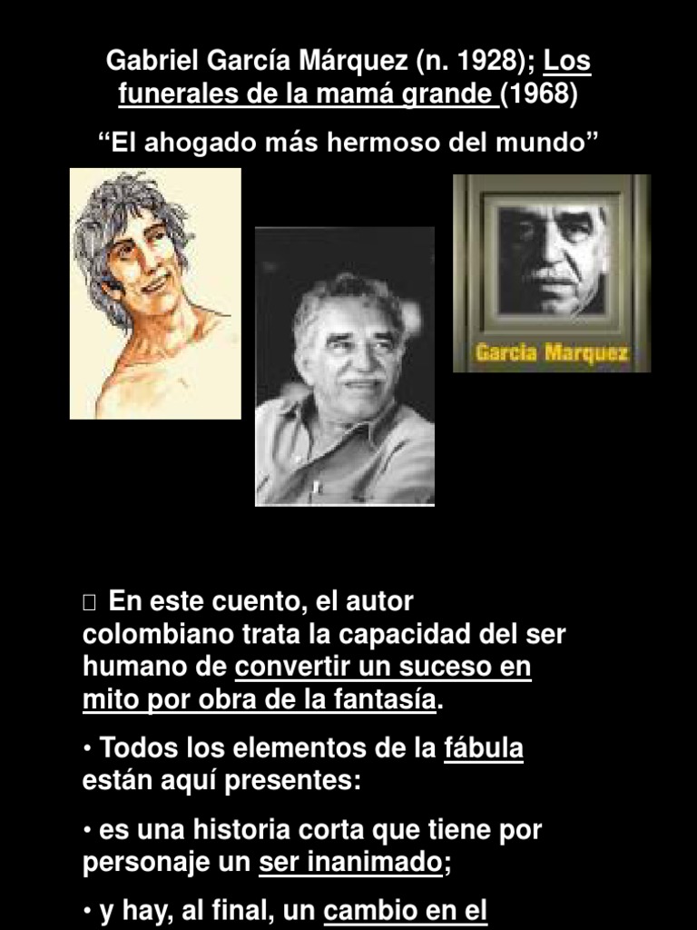 Hipérbole y Mito en "El Ahogado Más Hermoso" | PDF | Gabriel García Márquez