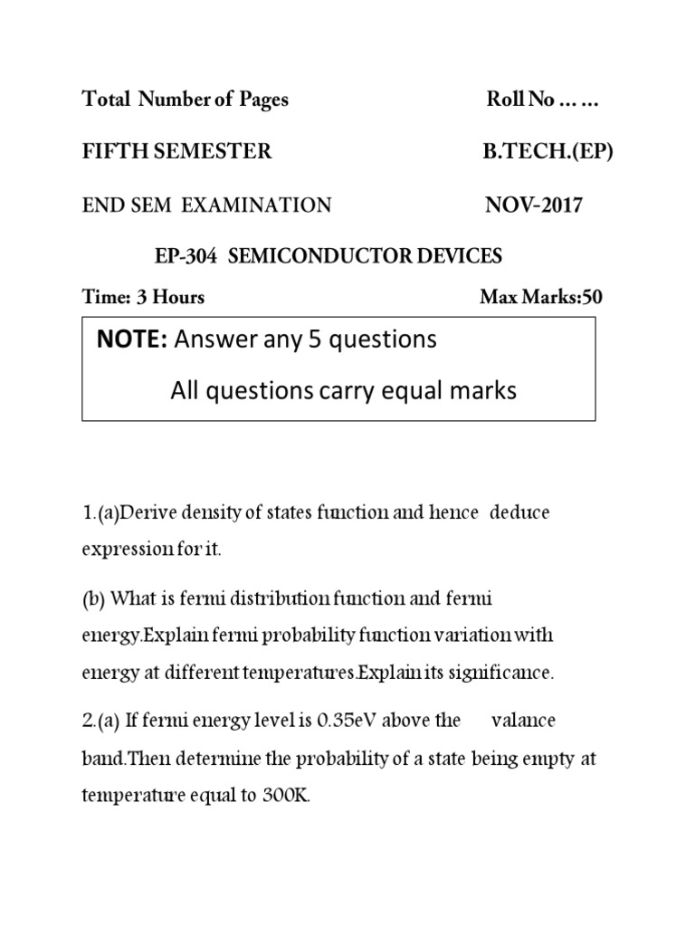 All Questions Carry Equal Marks | PDF