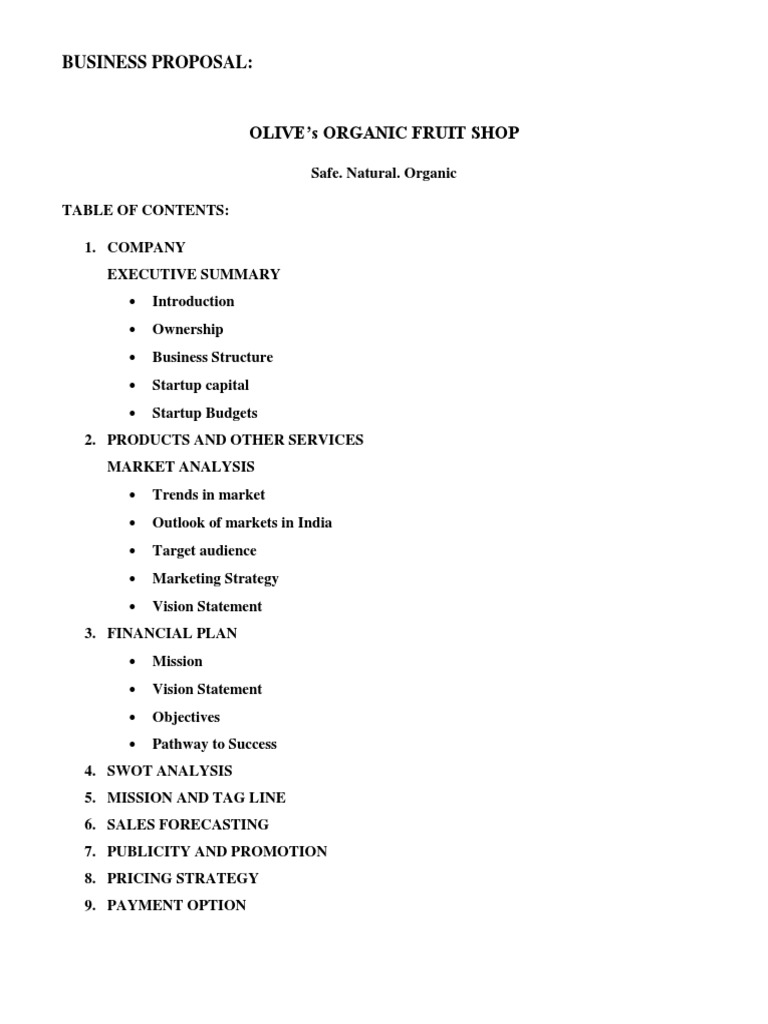 Business Proposal | Payments | Banks