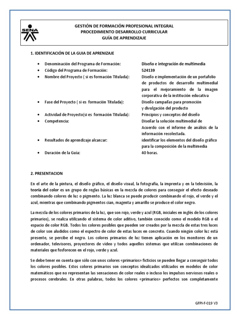 Guia 2 - 10 Edwan Vanegas. Aranza Vargas | PDF | Cian | Color