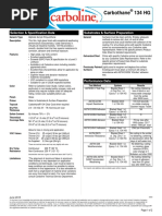Carbothane 134 HG PDS | PDF | Paint | Chemistry