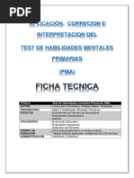 Ficha Tecnica PMA | PDF | Inteligencia | Geometría