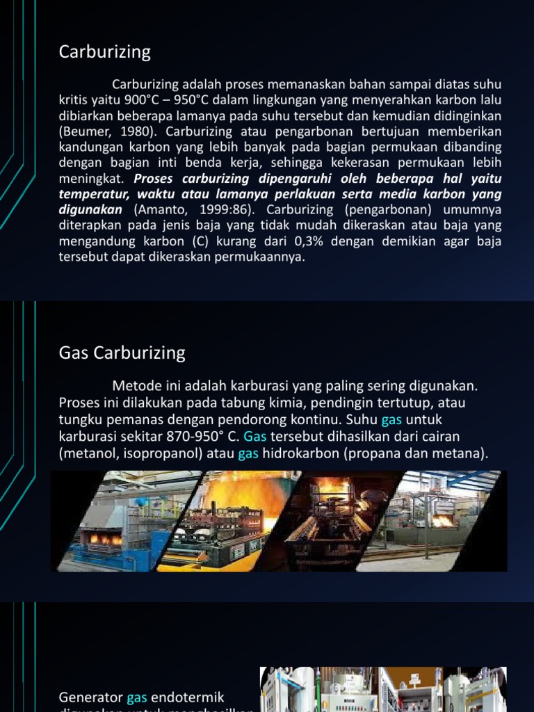 Gas Carburizing | PDF | Sains & Matematika
