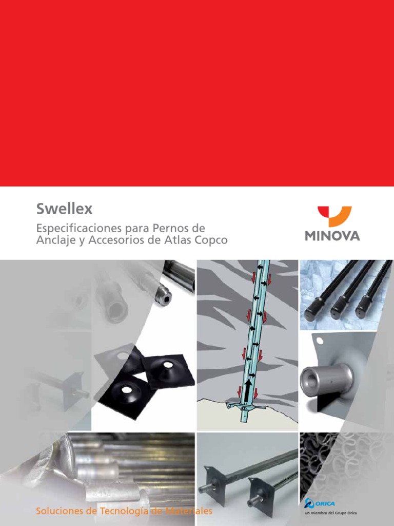 Swellex Rock Bolts Specifications | PDF | Acero | Science