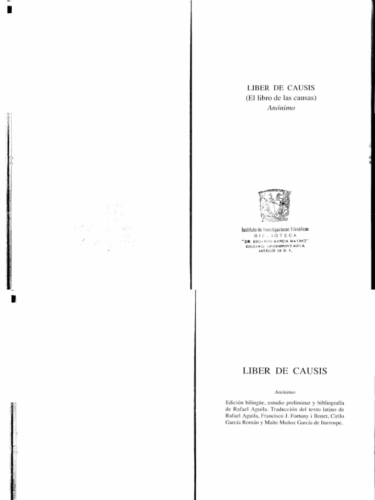 Liber de Causis | PDF