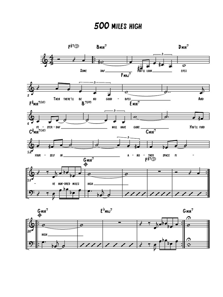 500 Miles High: Min Min | PDF