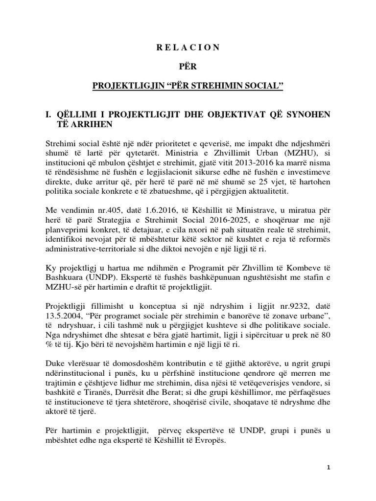 Relacioni I Plotë | PDF