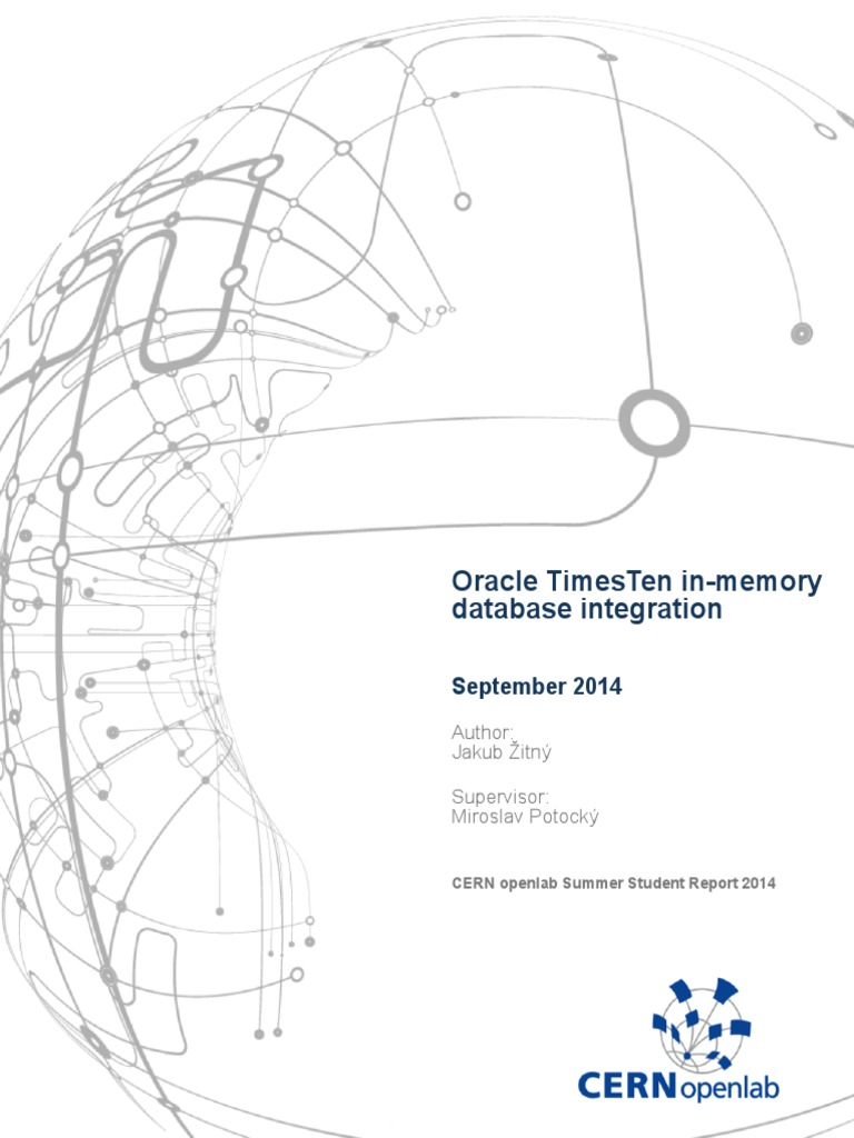 Oracle Timesten In-Memory Database Integration: September 2014 | PDF | Oracle Database | Command ...