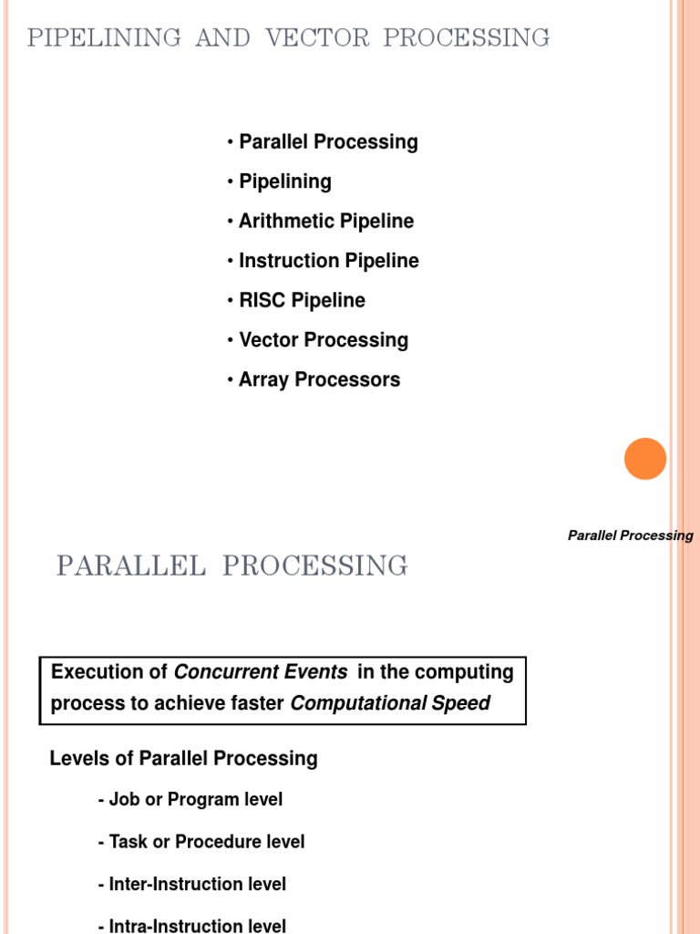Pipeline and Vector | PDF | Parallel Computing | Central Processing Unit