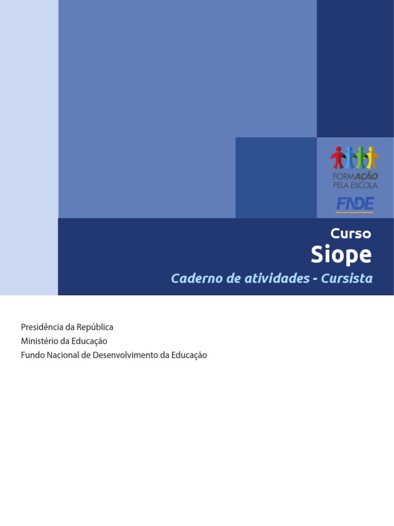 Atividades_Siope_-_cursista | Impostos | Federação