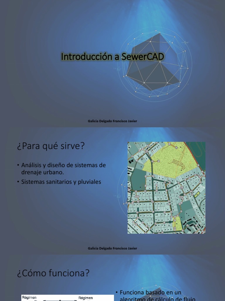 Introducción a SewerCAD y su uso | PDF