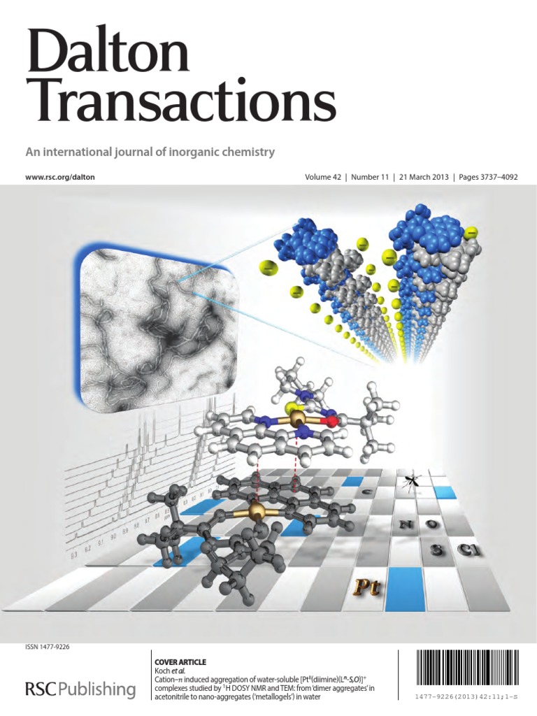 Dalton Transactions: An International Journal of Inorganic Chemistry | Download Free PDF ...