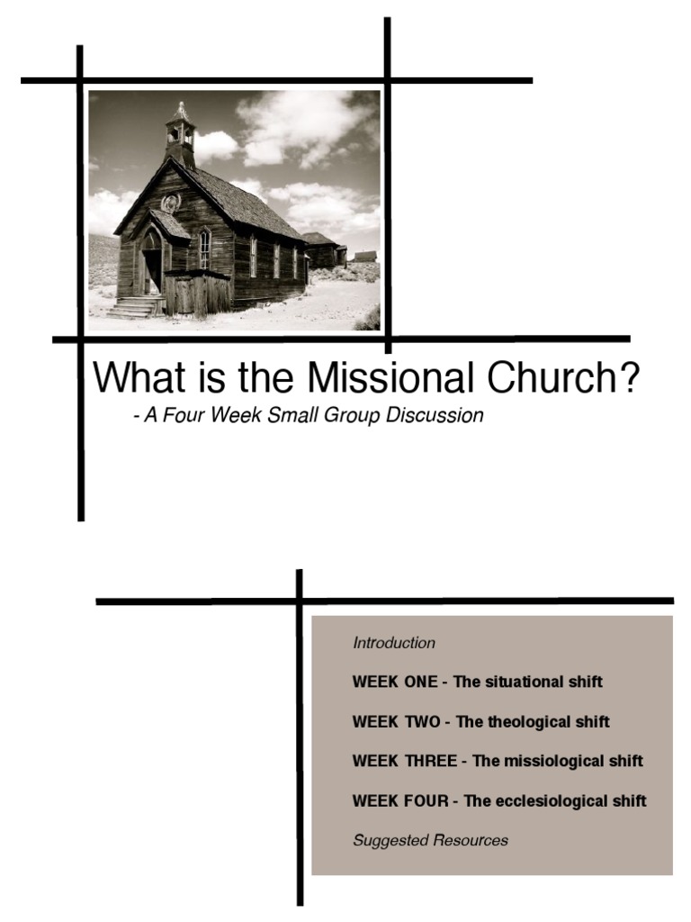 Understanding the Missional Church | PDF | Missional Living | Christian ...