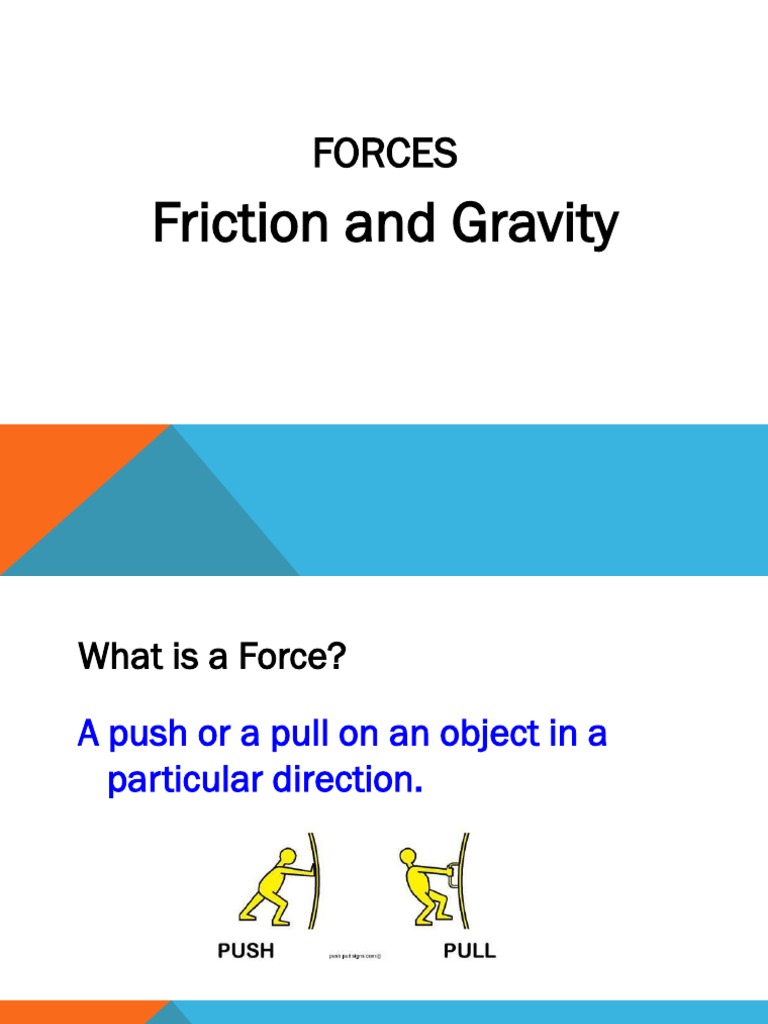 Friction and Gravity | PDF | Gravity | Force