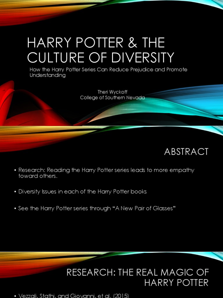 Harry Potter The Culture of Diversity | PDF | Harry Potter