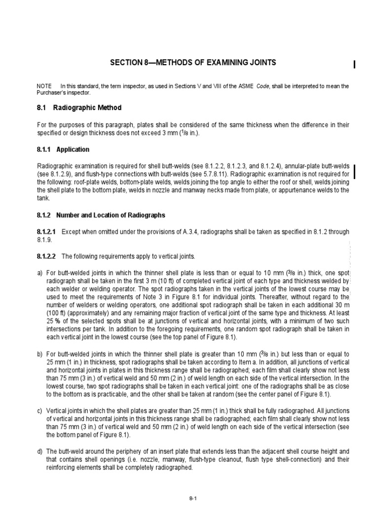 Api 650 RT | Download Free PDF | Welding | Construction