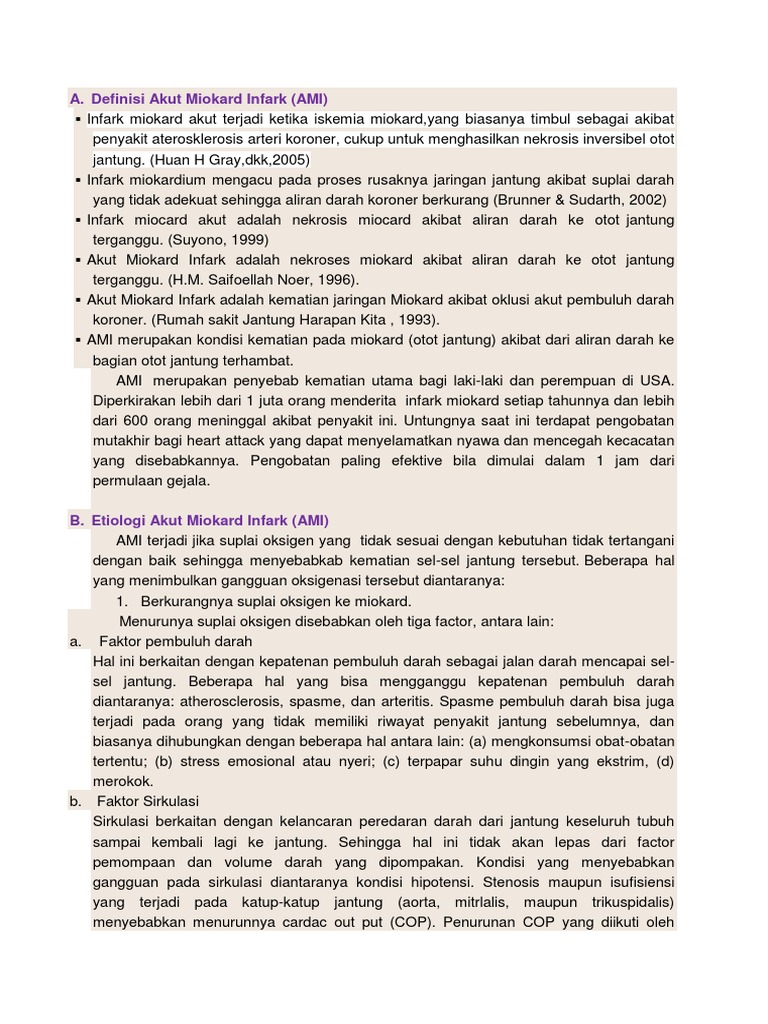 LP Infark Miokard | PDF