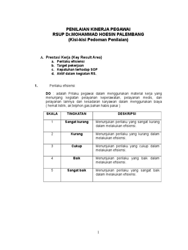 Key Result Area | PDF