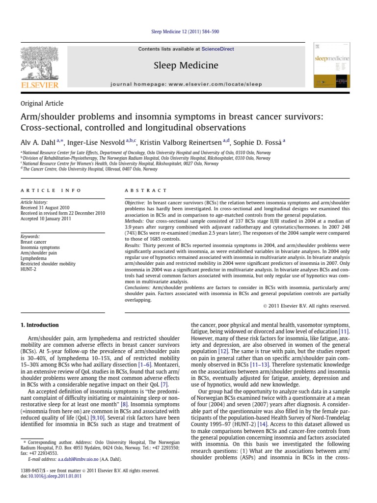 Sleep Patern | PDF | Insomnia | Correlation And Dependence