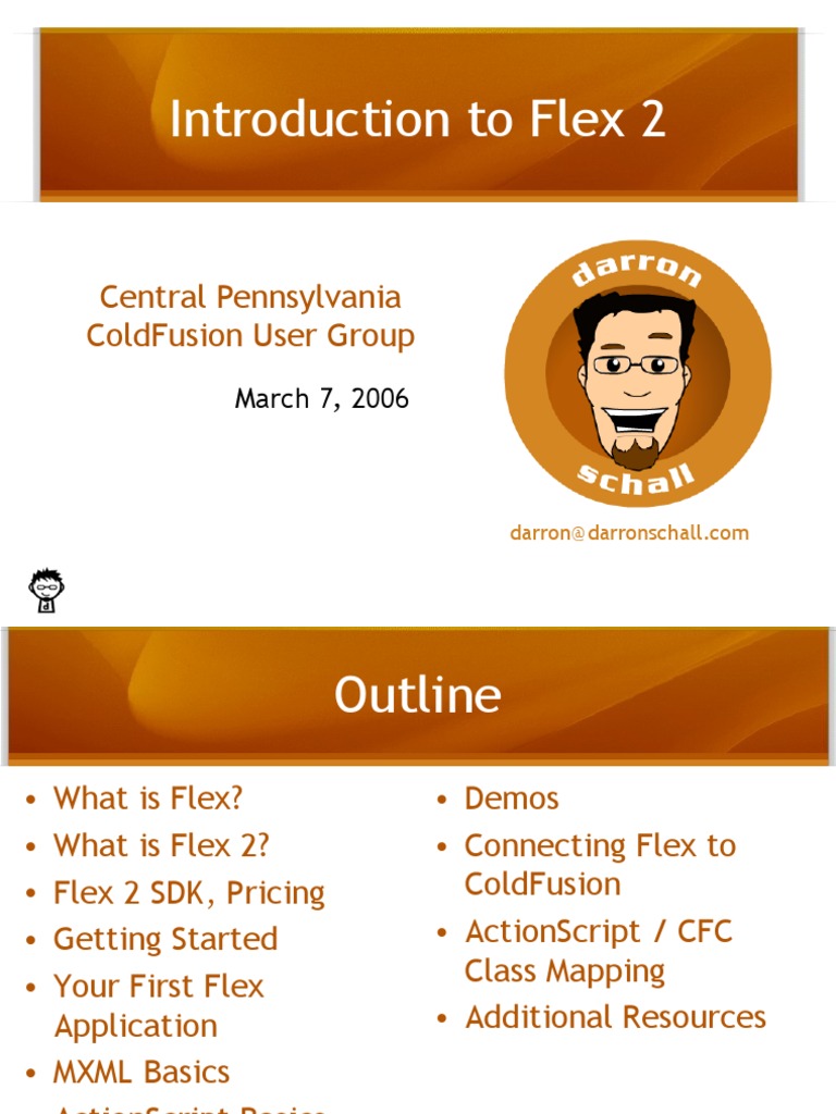 Introduction To Flex 2: Central Pennsylvania Coldfusion User Group ...