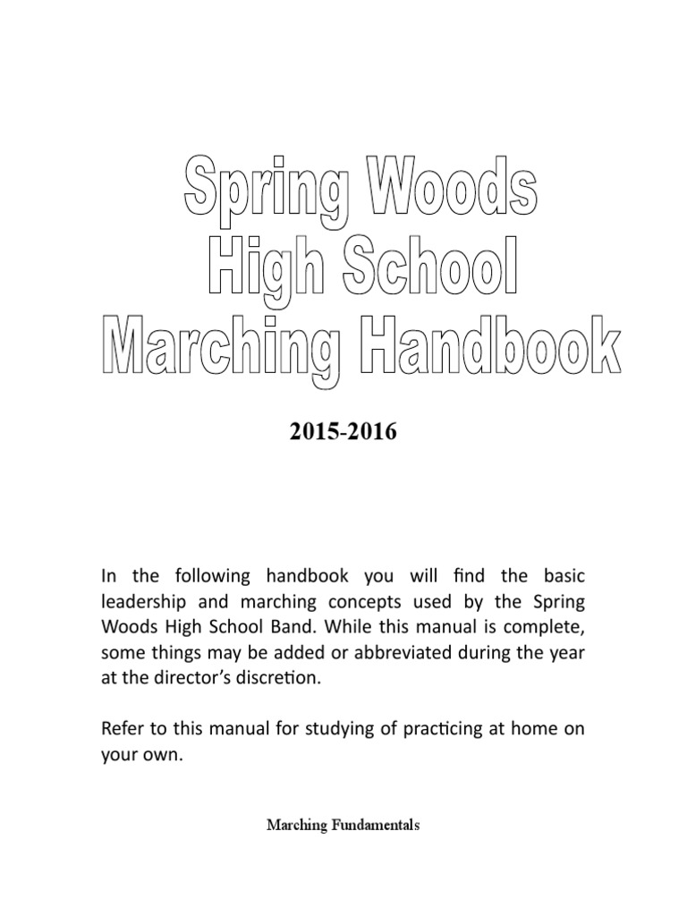 Marching Fundamentals | PDF | Foot | Vertebral Column